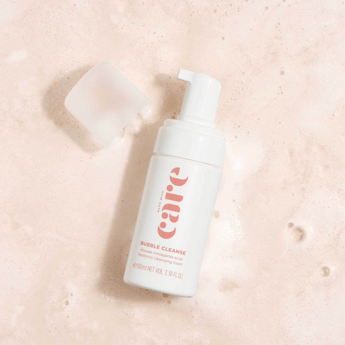Bubble Cleanse | Radiance Cleansing Foam | Made With Care | Made with CARE